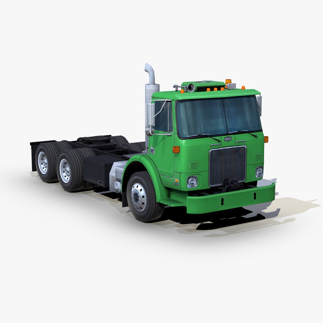3D Autocar WX64 1998 Semi Truck - TurboSquid 2178610
