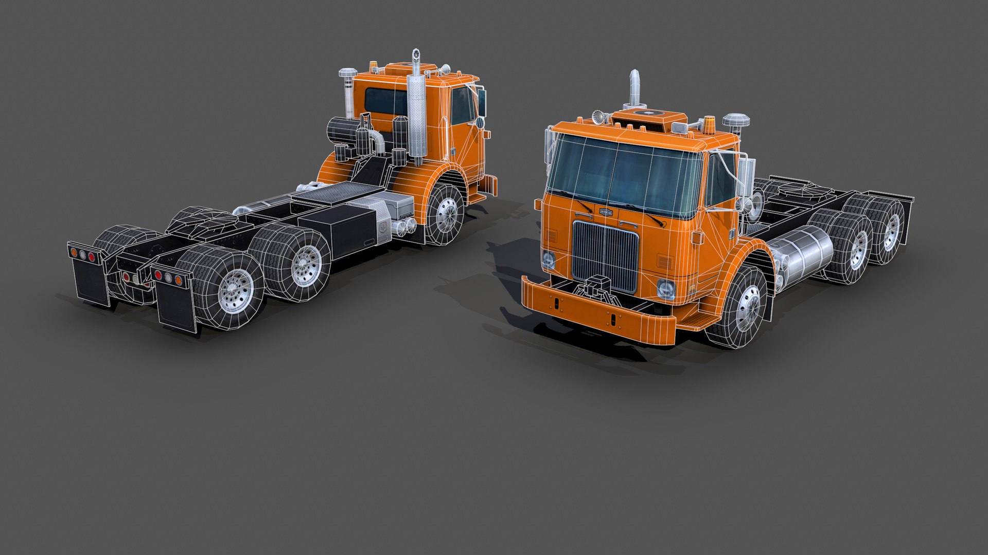 3D Autocar WX64 1998 Semi Truck - TurboSquid 2178610