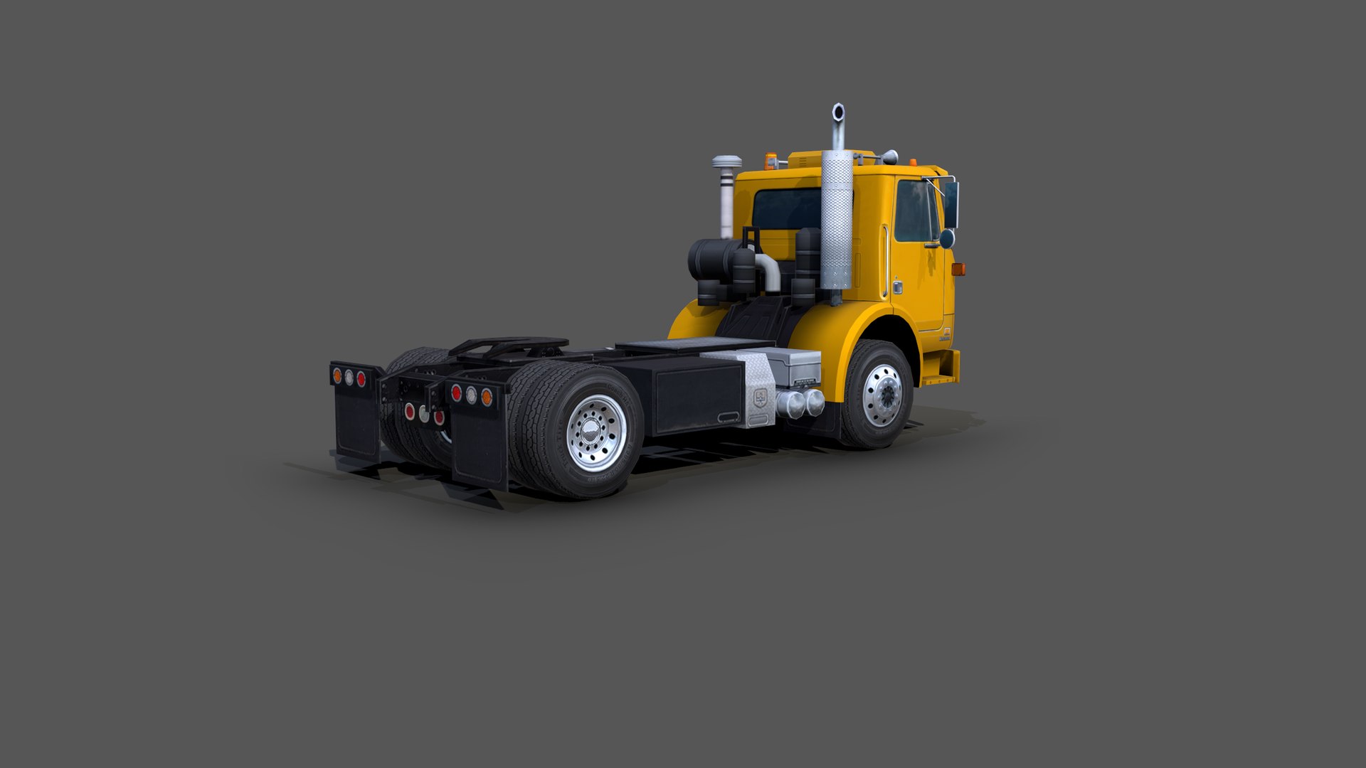 3D Autocar WX64 1998 semi truck - TurboSquid 2178610