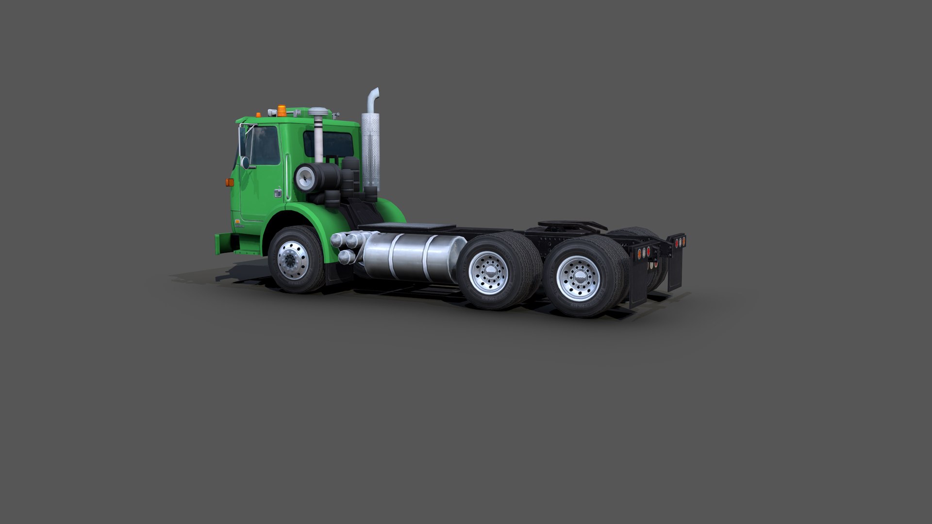 3D Autocar WX64 1998 Semi Truck - TurboSquid 2178610