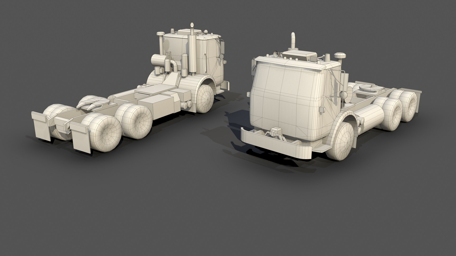 3D Autocar WX64 1998 Semi Truck - TurboSquid 2178610