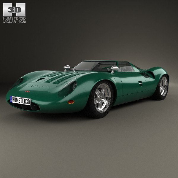 13 1966 xj13 3d model
