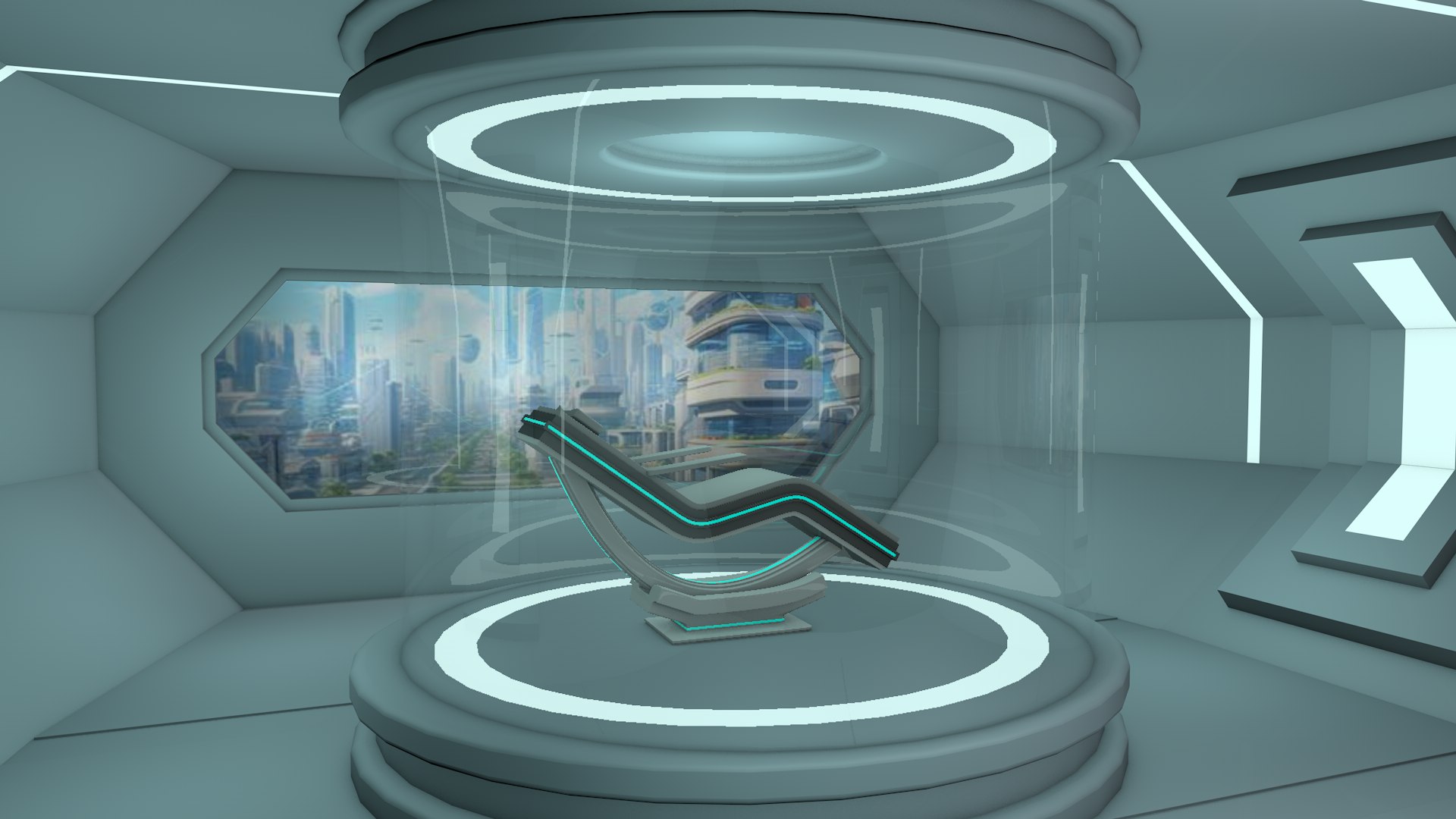 3D Sci Fi Room Model - TurboSquid 2503934