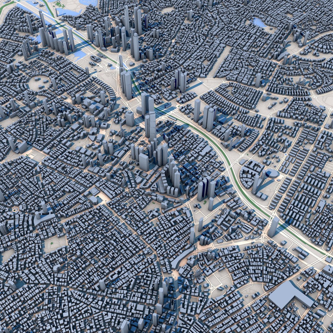3D Tel Aviv-Yafo City Israel Model - TurboSquid 2309484