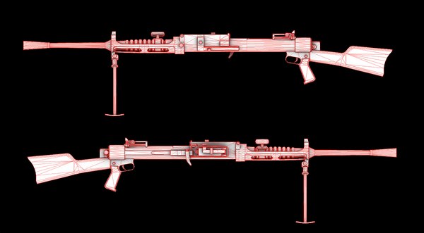 3D breda 30 italian model - TurboSquid 1697360
