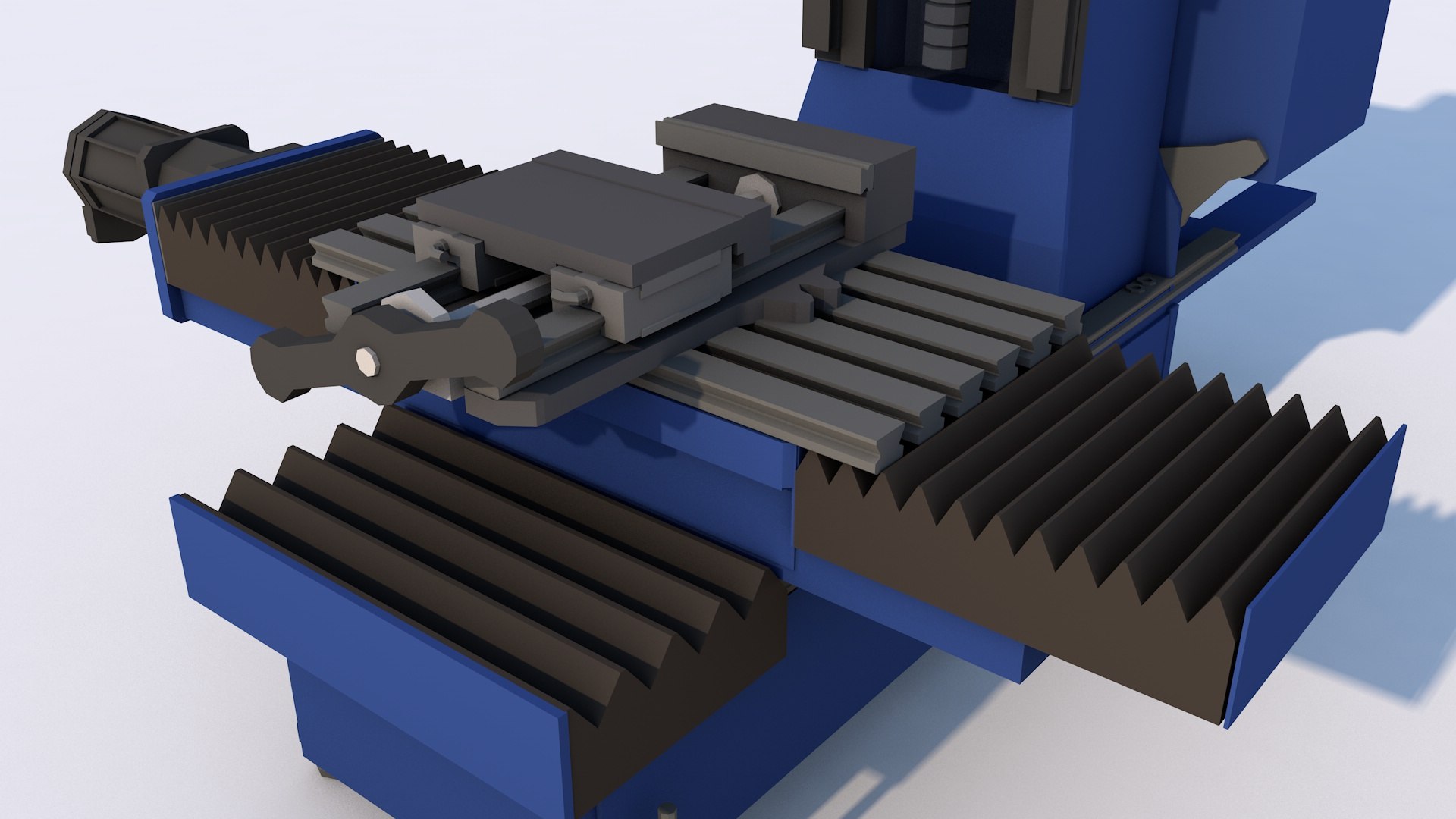 3D Milling Machine Tool - TurboSquid 2216016