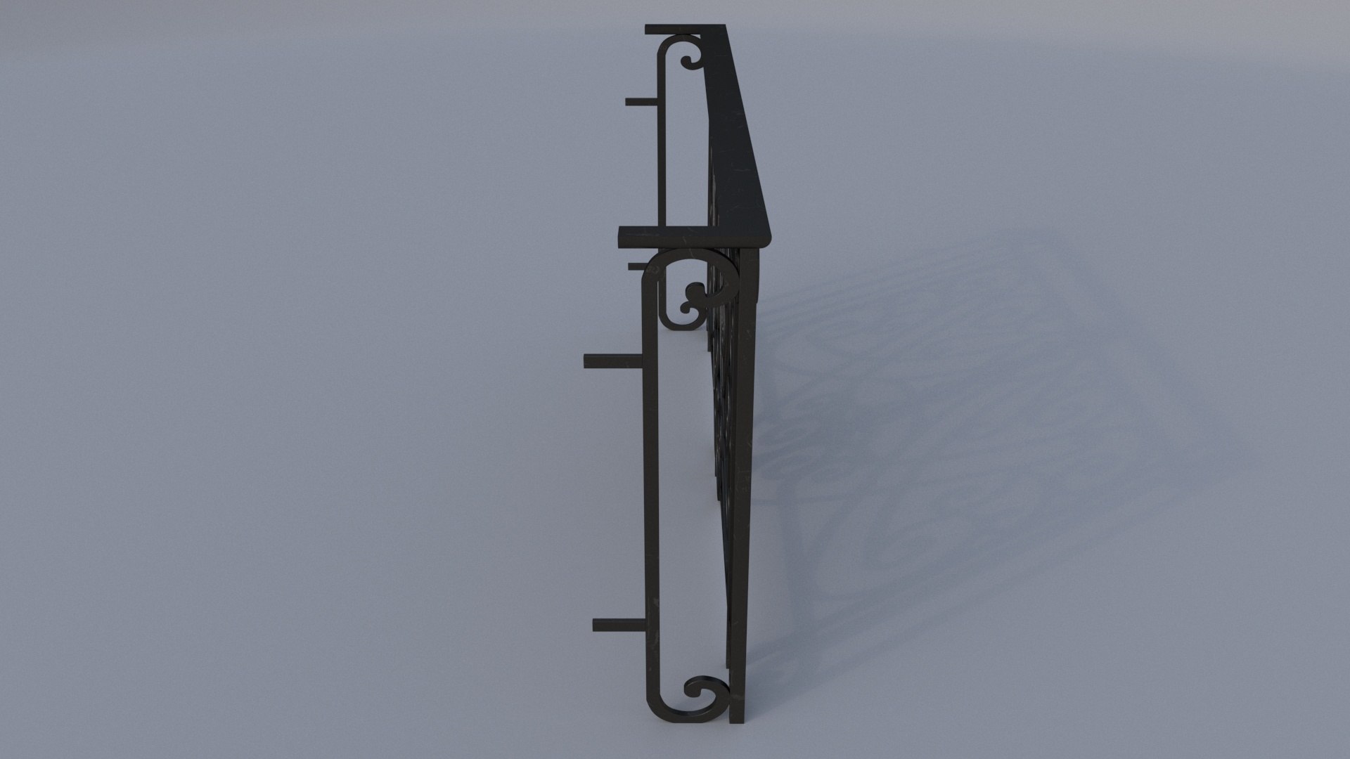 FancerailingWindowmetalA 3D Model - TurboSquid 2312812