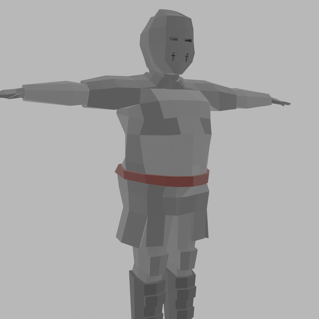 3D Low Poly Rigged Knight Collection Pack Model - TurboSquid 2167908