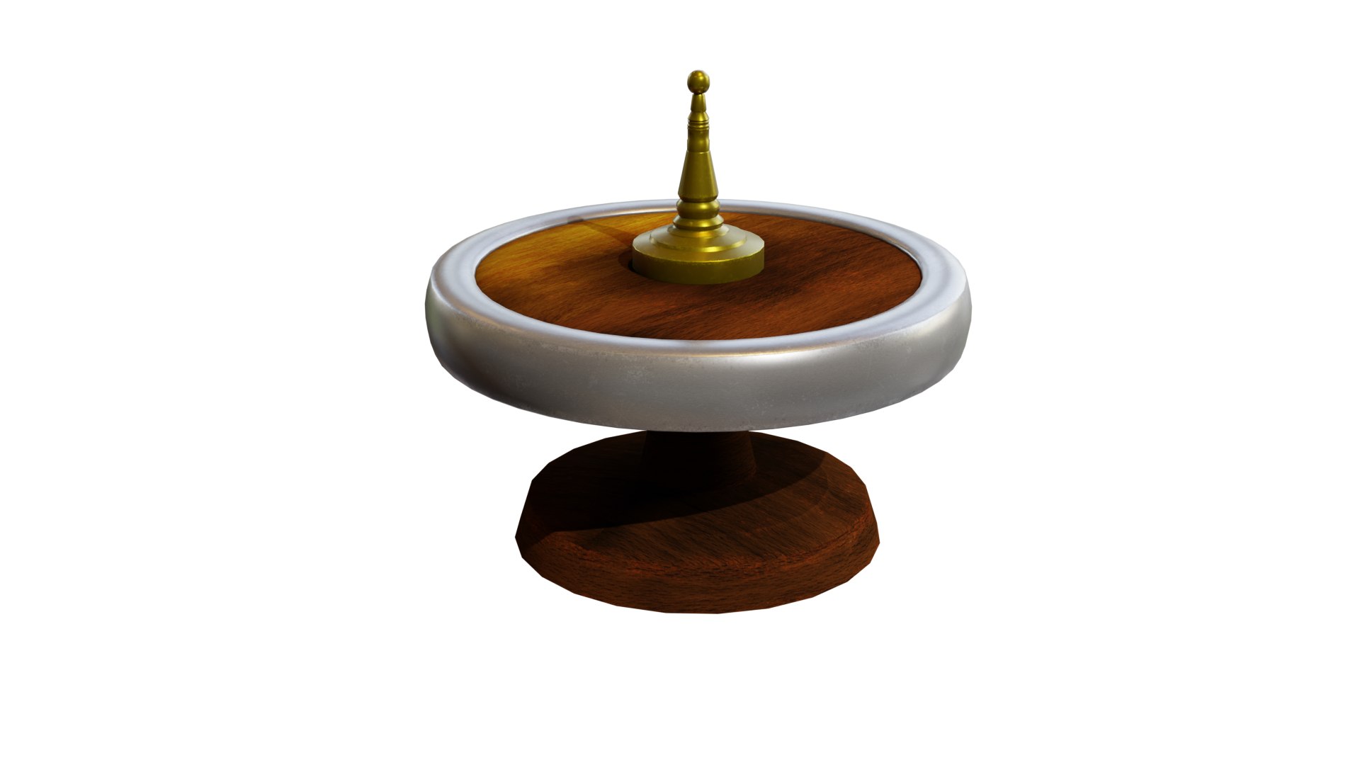 Gasing Uri Spinning Top 3D Model - TurboSquid 2212629
