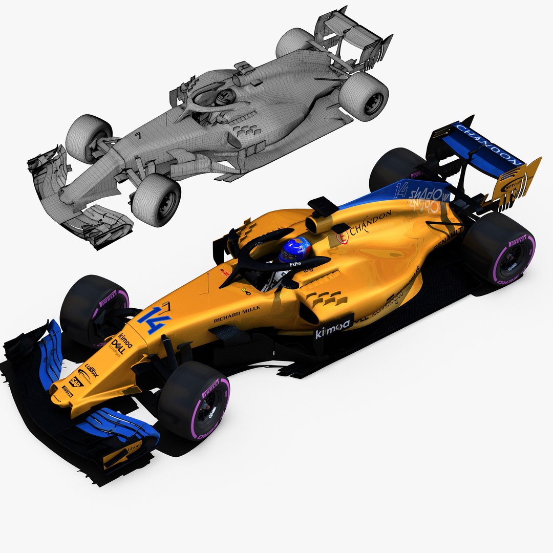3D Model Rigged F1 Car - TurboSquid 1341058