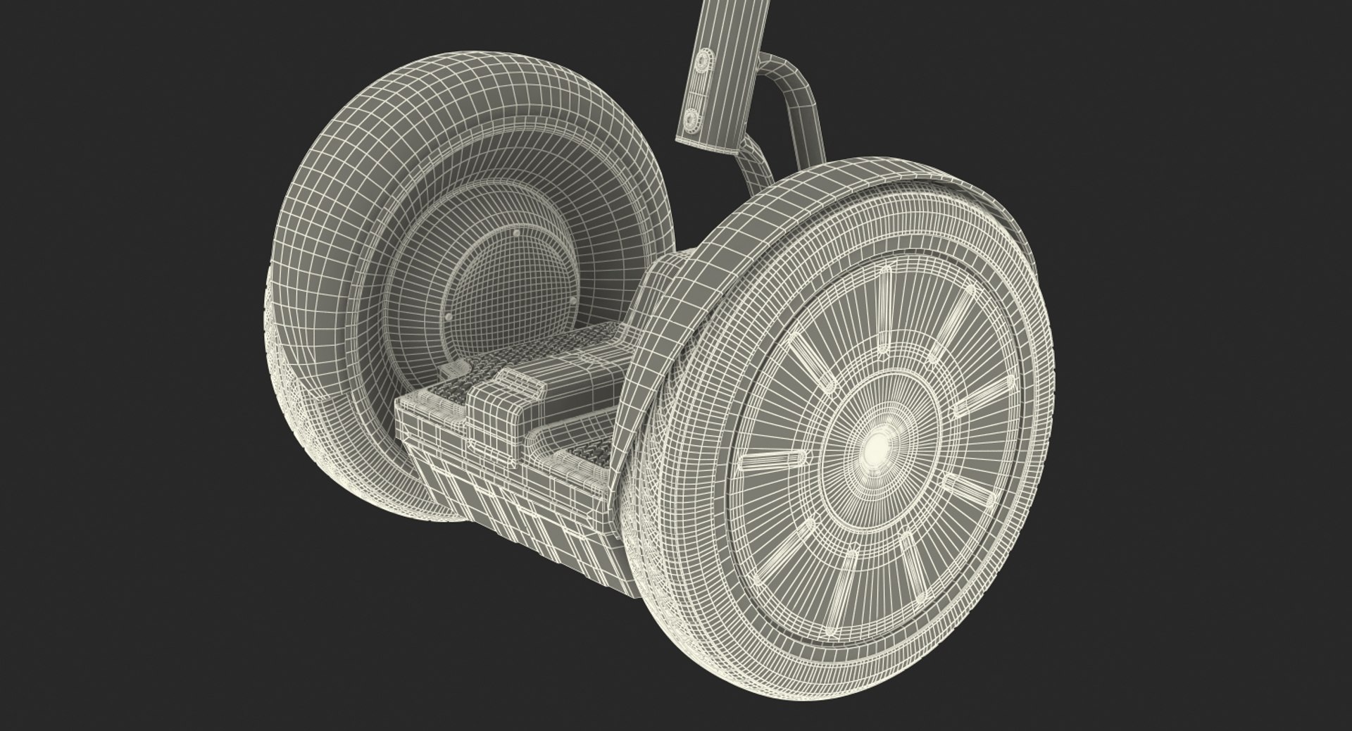 Segway electric self balance 3D model - TurboSquid 1259876
