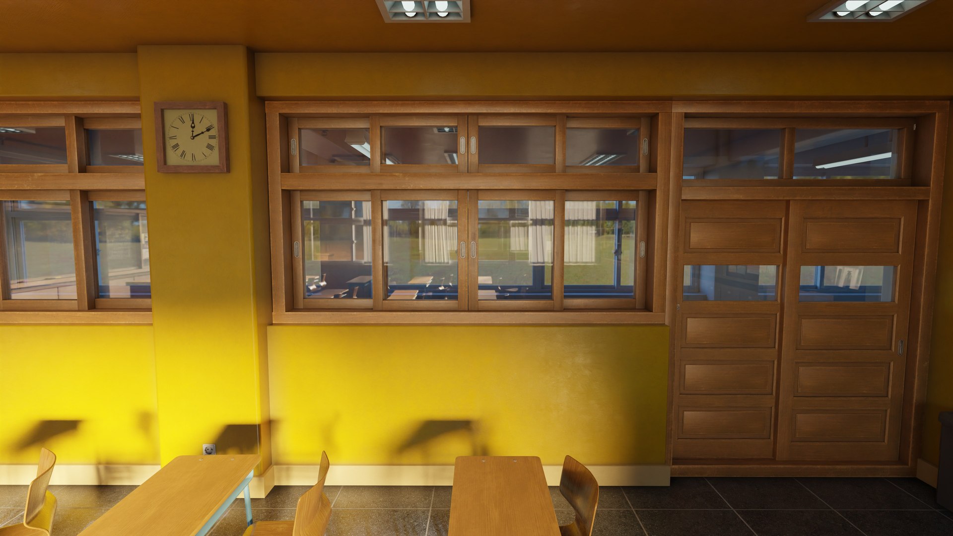 Korean Classroom 3d Model Turbosquid 2137067