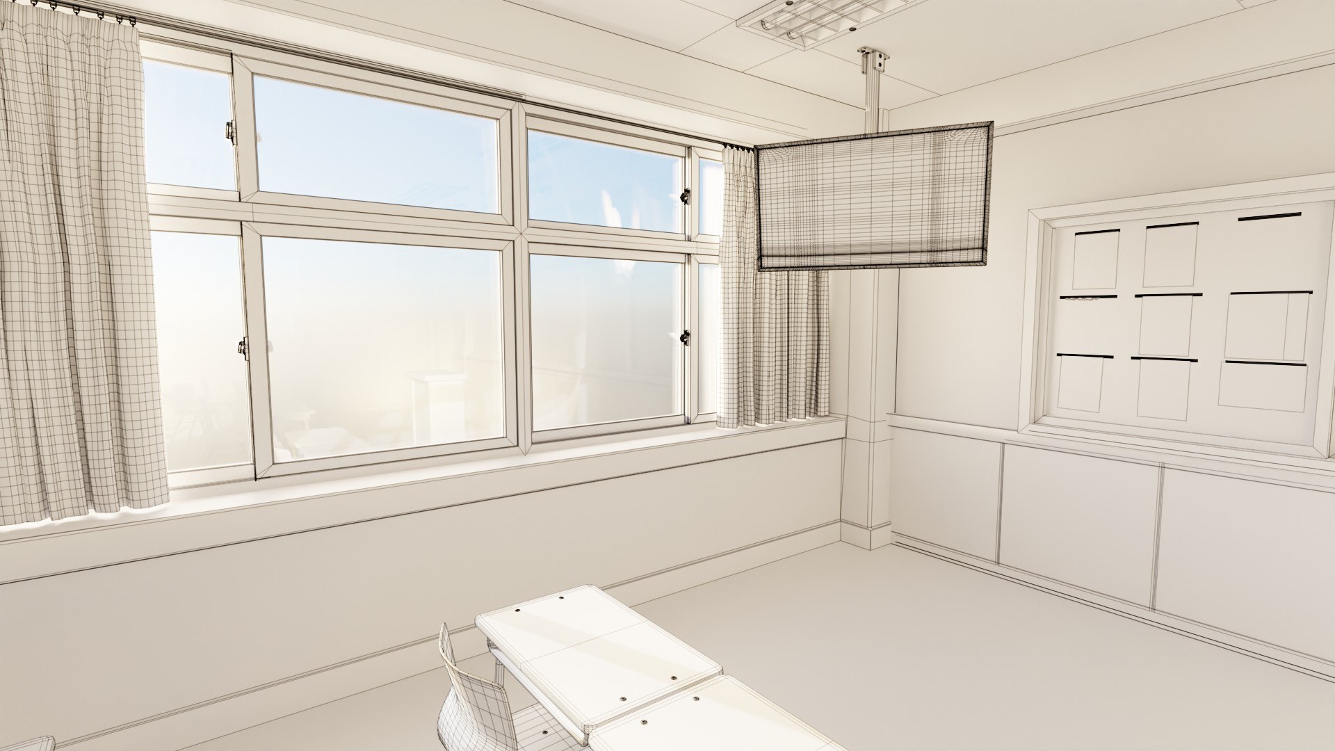 Korean Classroom 3d Model Turbosquid 2137067