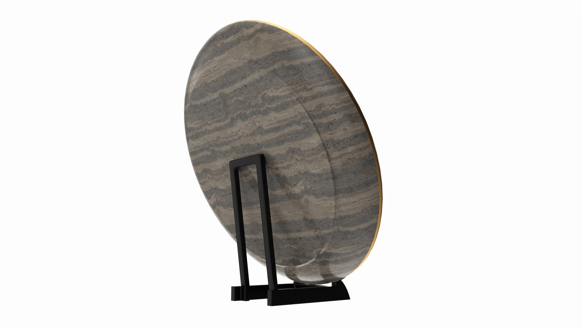 3D Small Countertop Adjustable Easel With Plate Model - TurboSquid 2195381