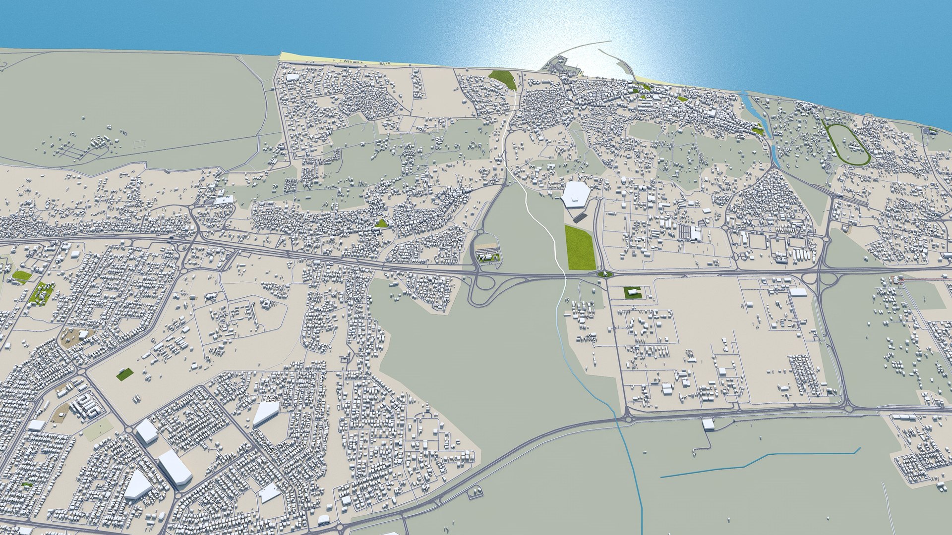 3D Al Seeb Oman - TurboSquid 2041966