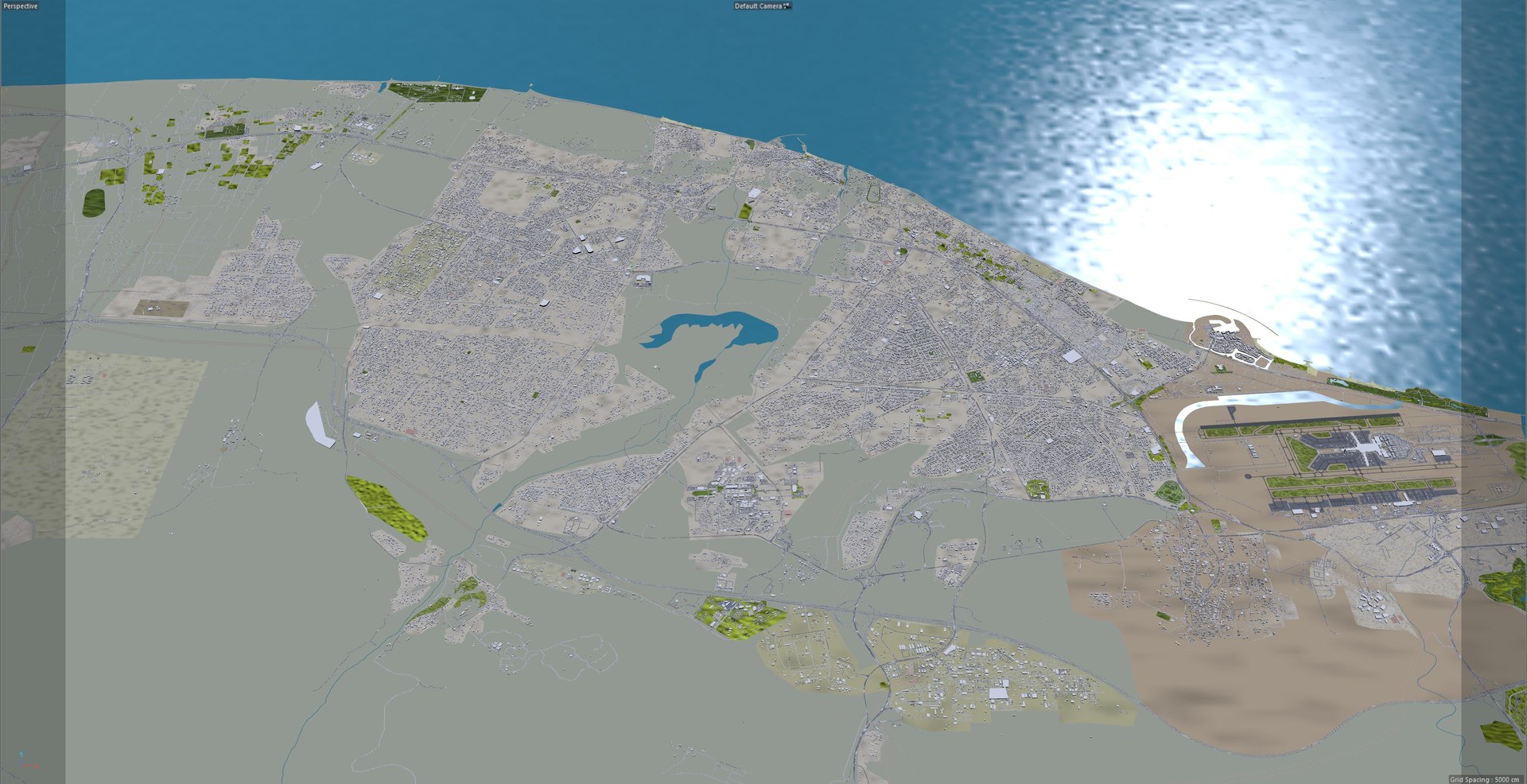 3D Al Seeb Oman - TurboSquid 2041966
