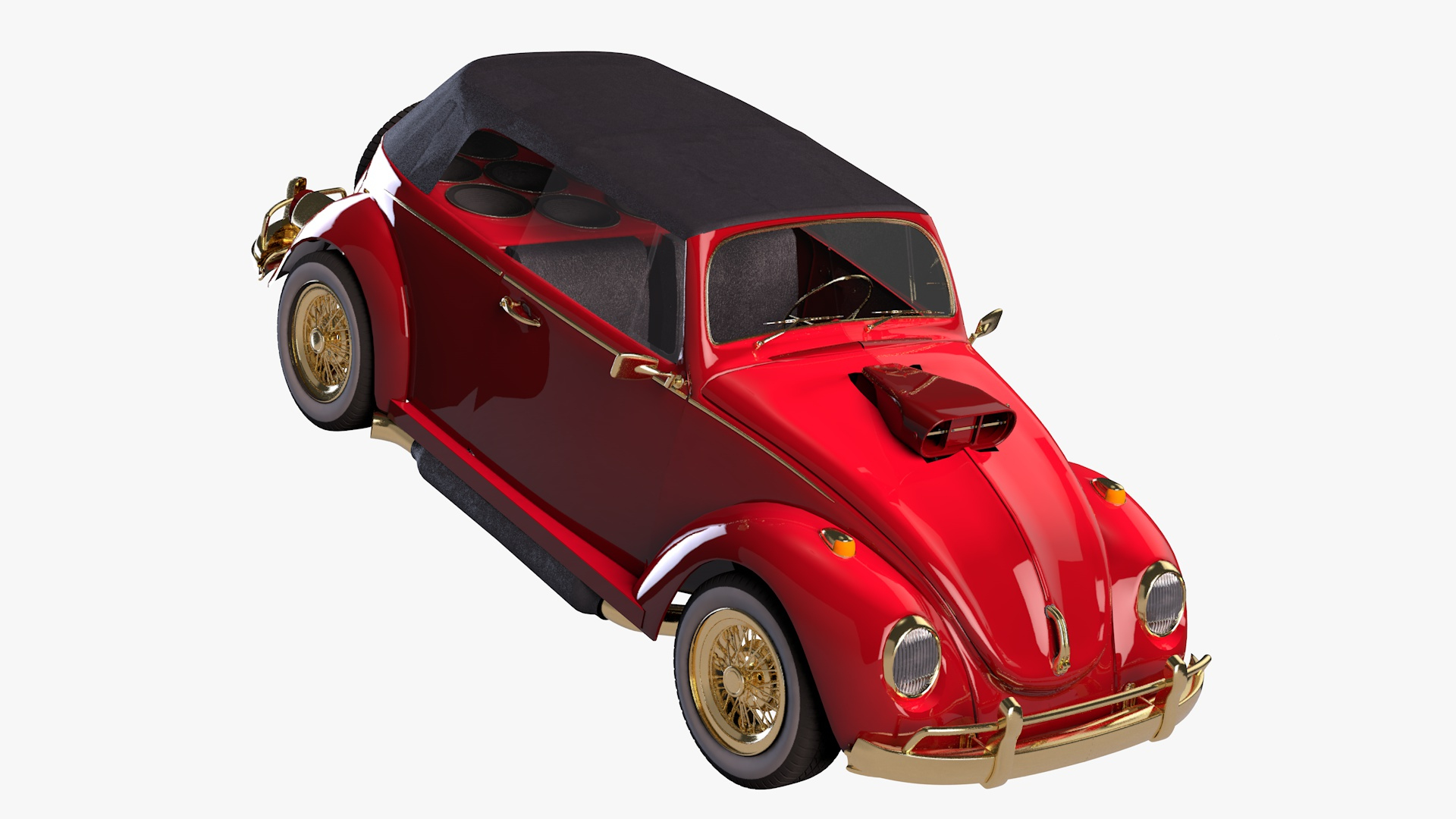 modelo 3d VW Bug - TurboSquid 1952516
