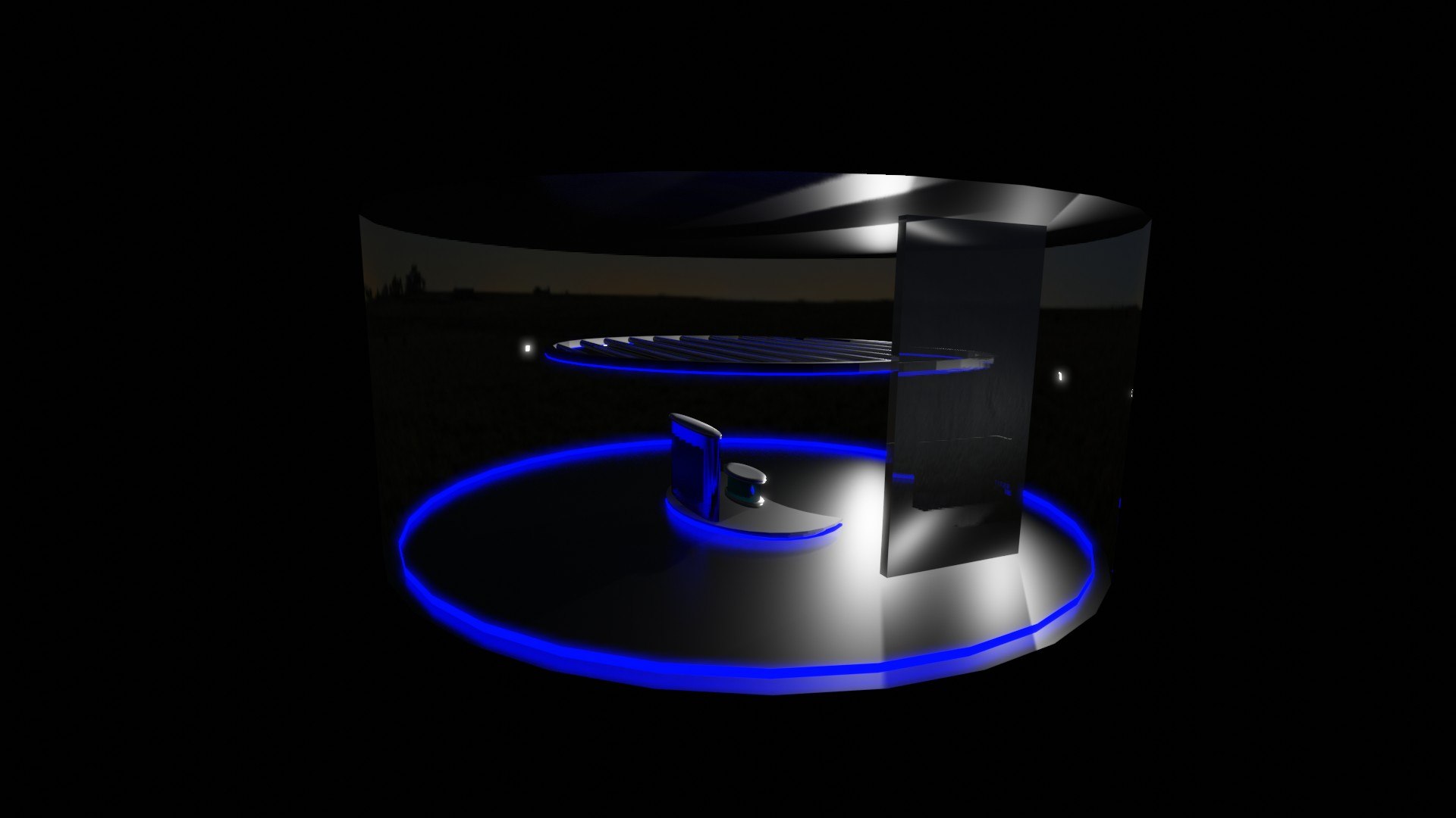 3D model scene mini television set - TurboSquid 1605134