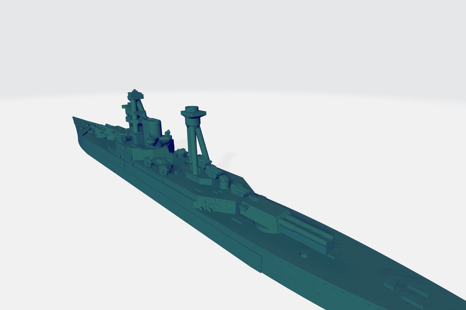 HMS Incomparable Battlecruiser 3D Model - TurboSquid 2251736