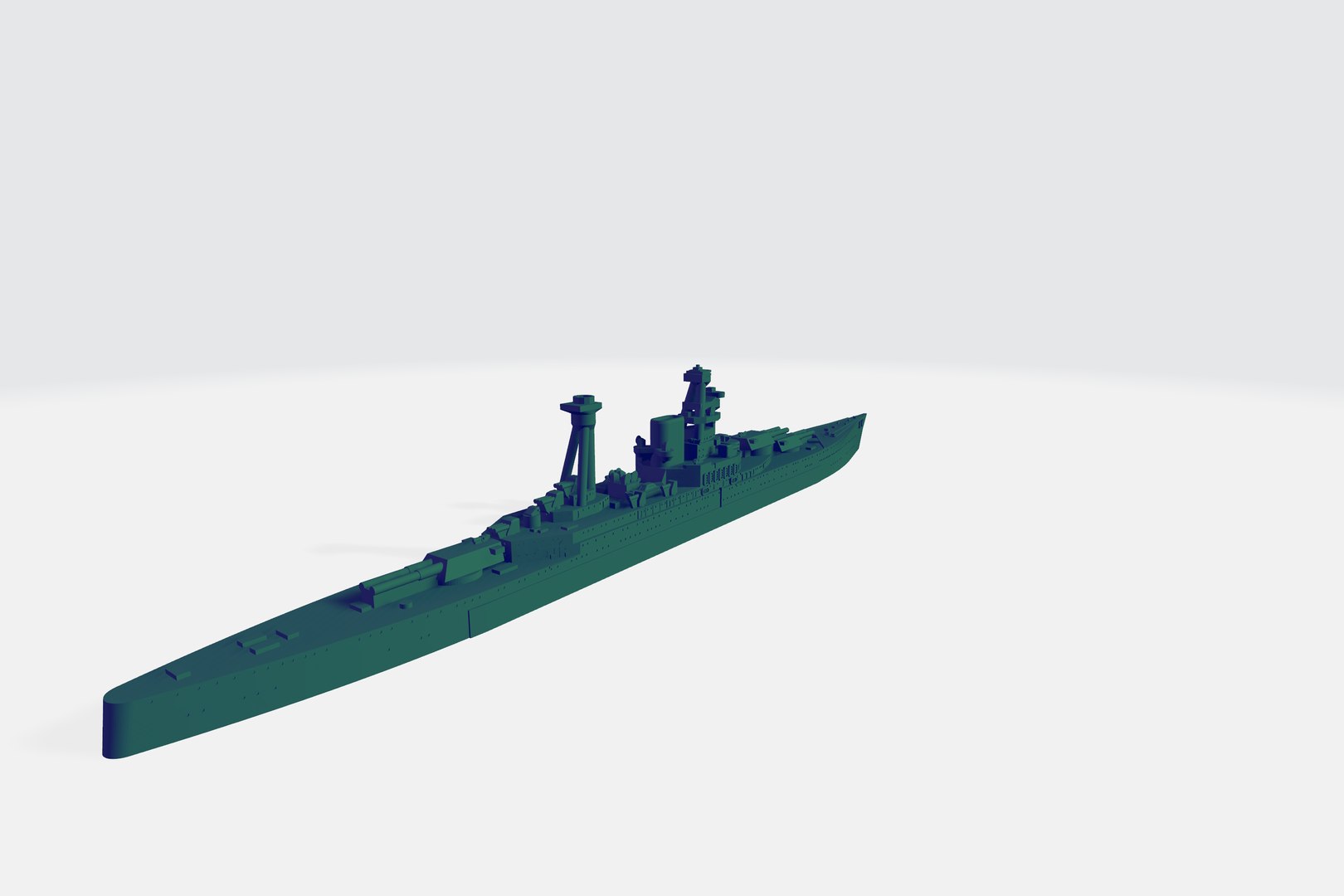 HMS Incomparable Battlecruiser 3D Model - TurboSquid 2251736