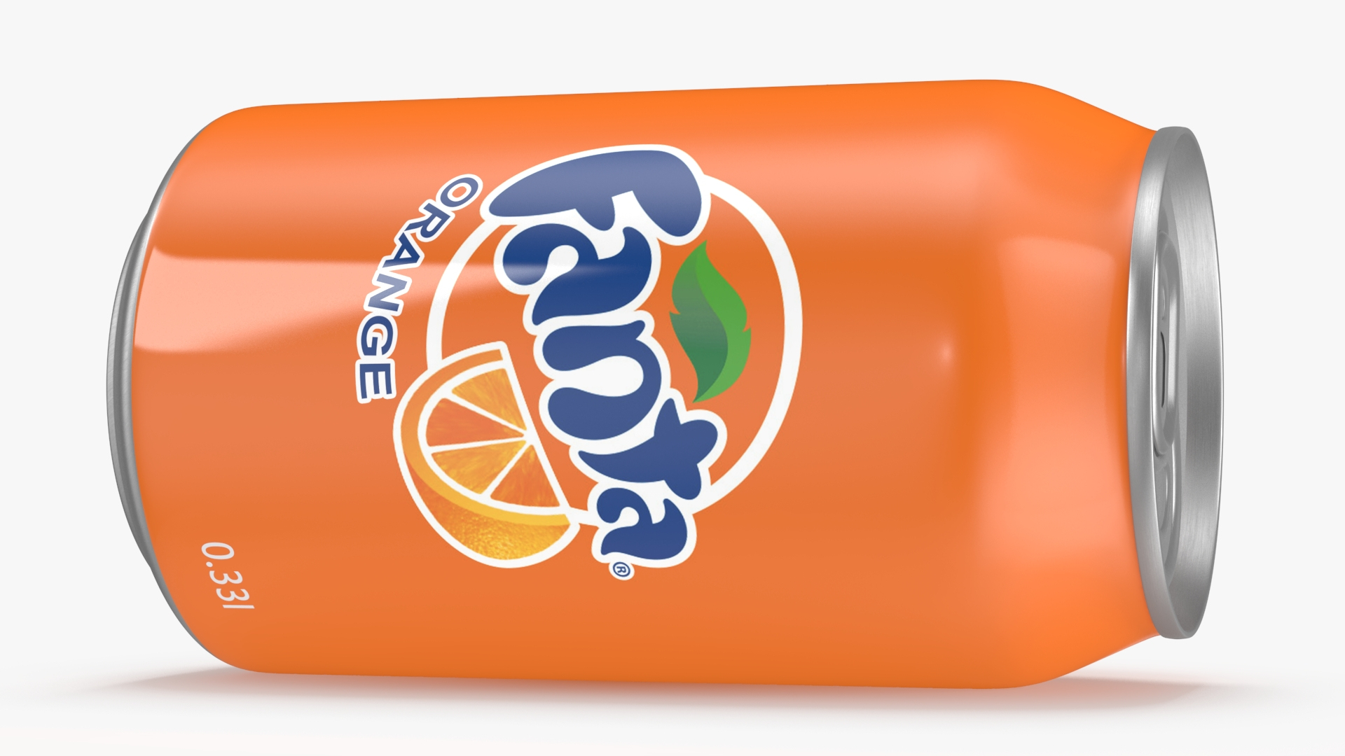 Fanta Orange Carbonated Drink 033l 3D - TurboSquid 2196911