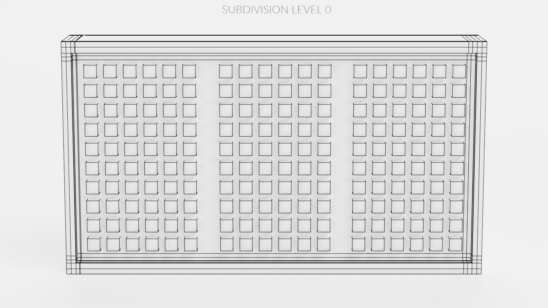 3D Number Box Model - TurboSquid 2133147