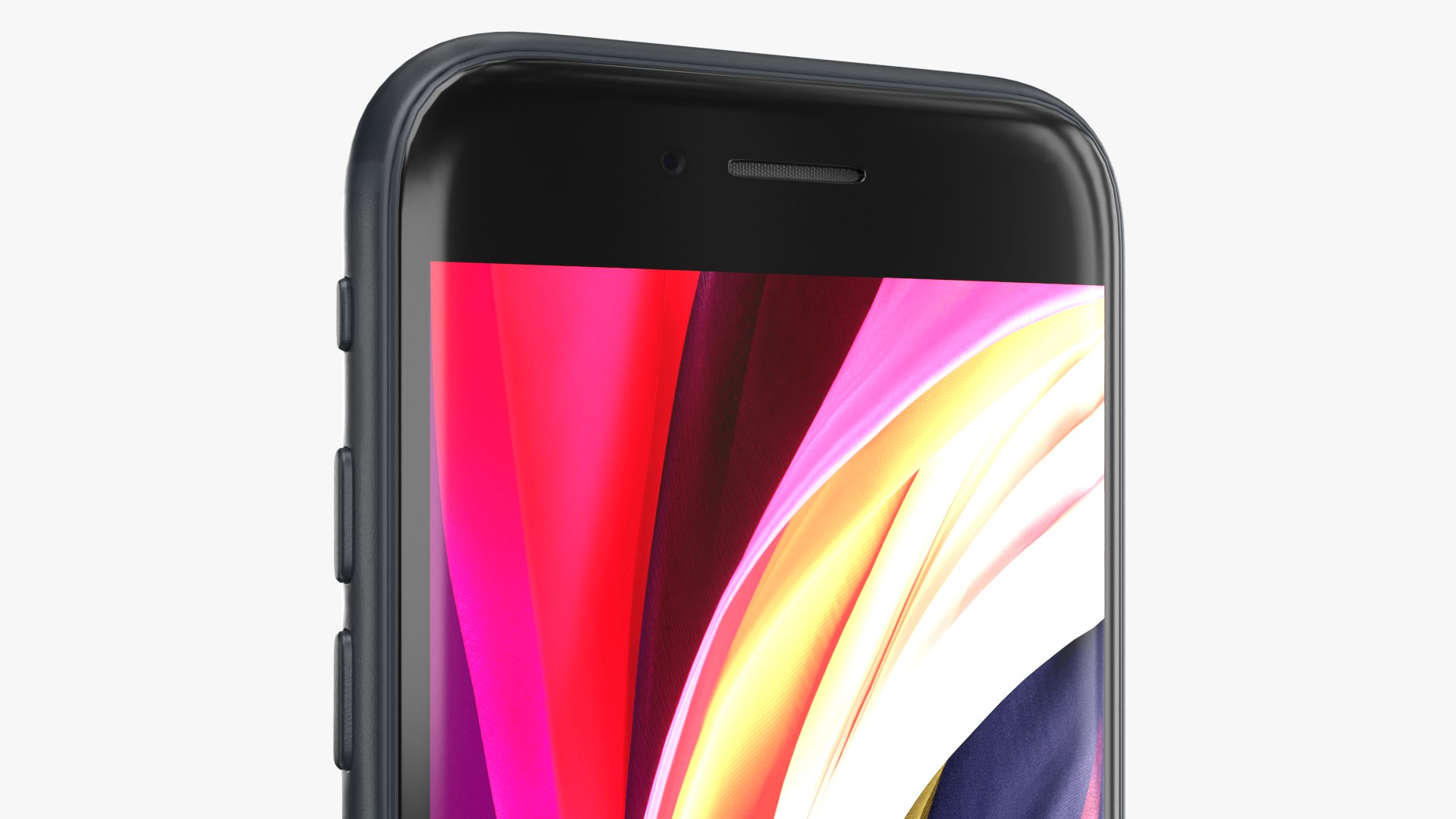 3D IPhone SE Midnight 2022 Model - TurboSquid 1866831