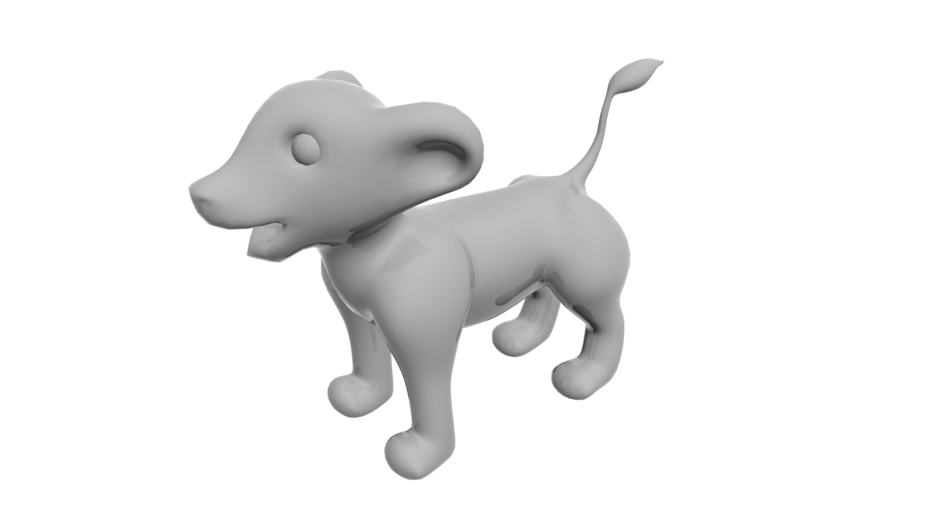Cub Cartoon Model - TurboSquid 1816037