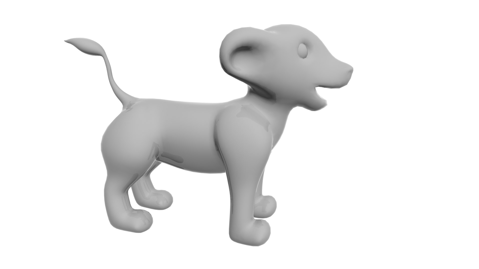 Cub Cartoon Model - TurboSquid 1816037