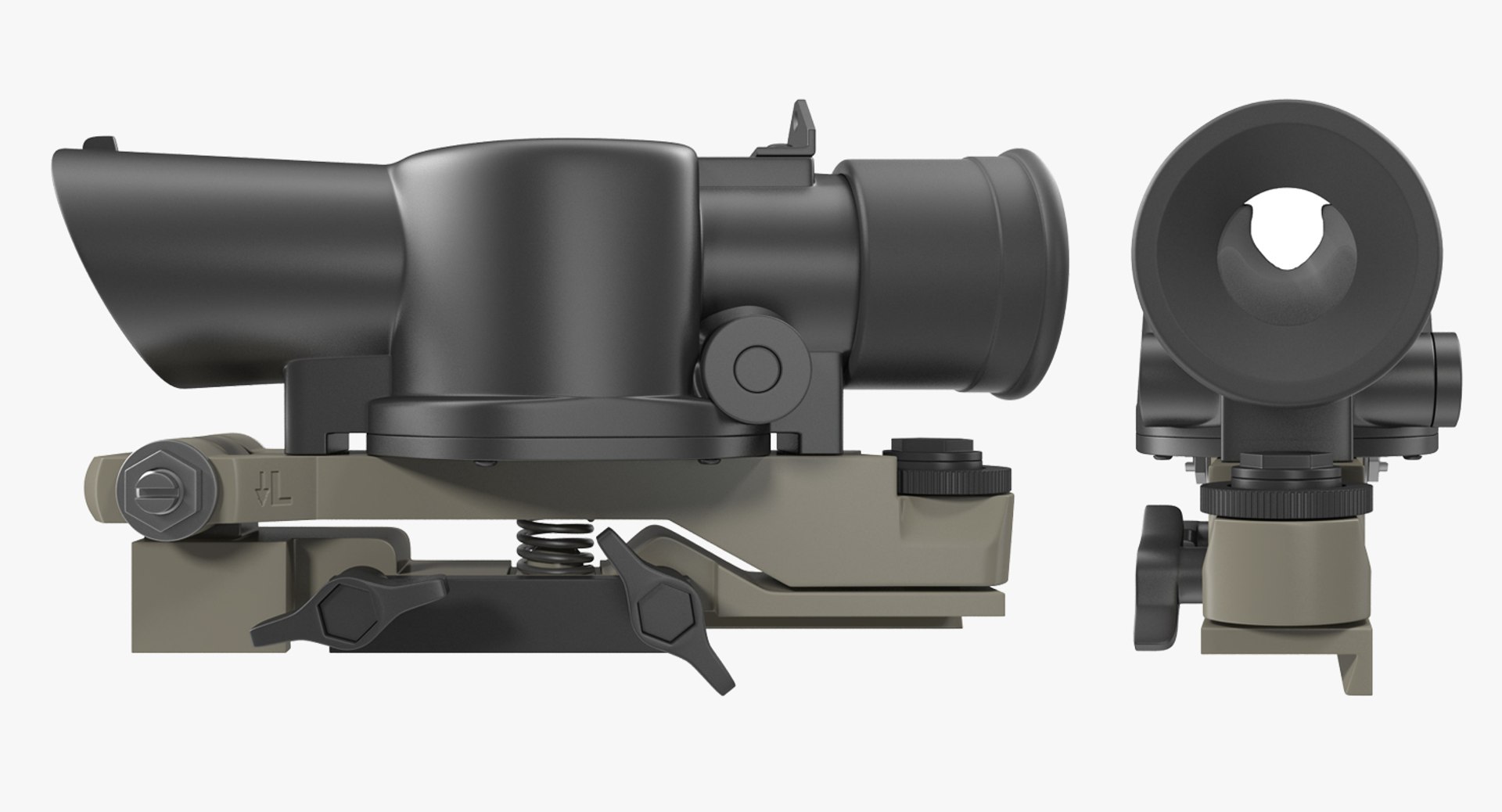 3D Military Scopes - TurboSquid 1195987