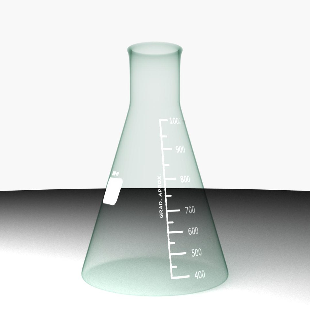 Erlenmeyer Flask 3d Model