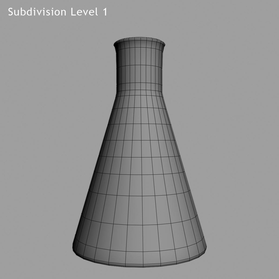 Erlenmeyer Flask 3d Model