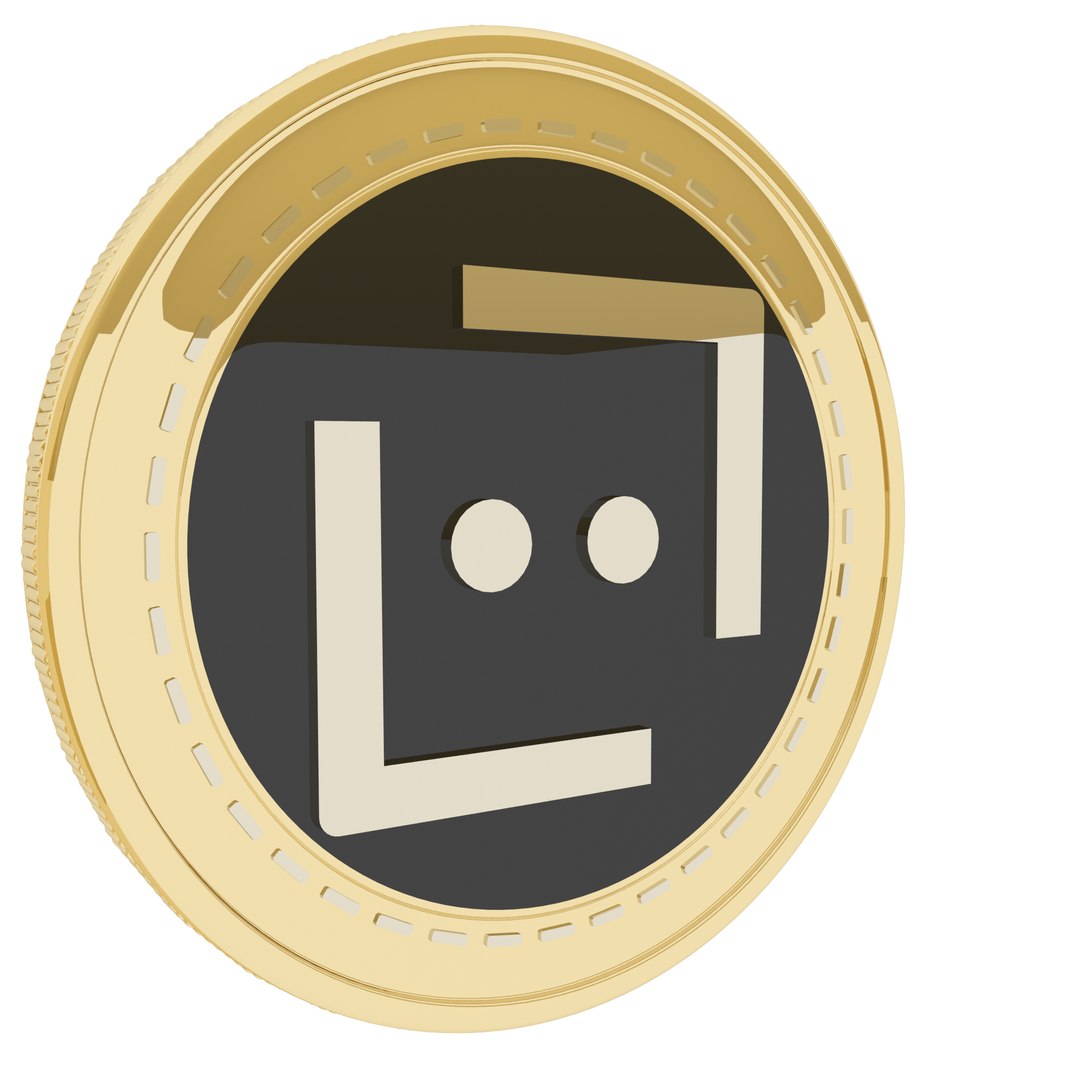 3D Liquidity Bot Token Cryptocurrency Gold Coin model - TurboSquid 1857108