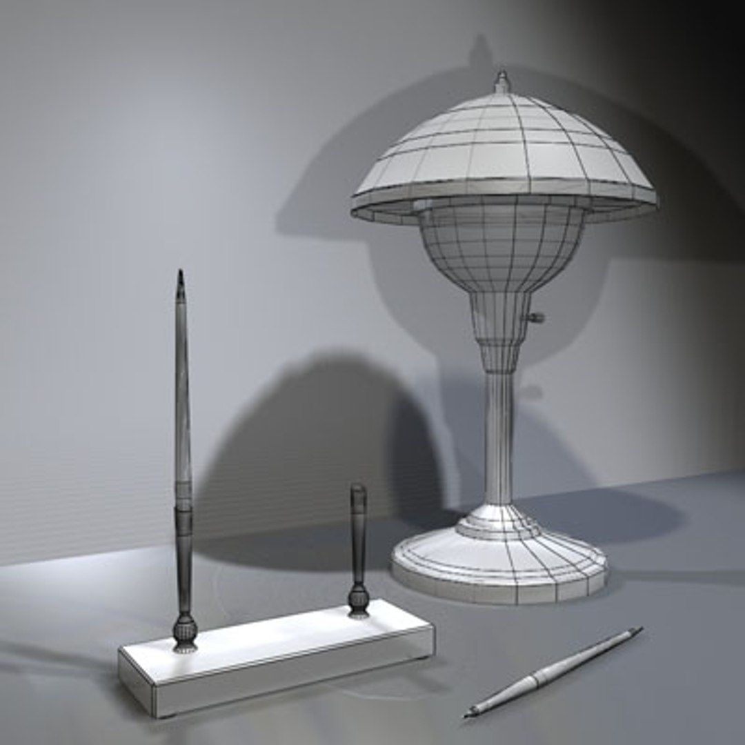 3d Desk Lamp Pen Set