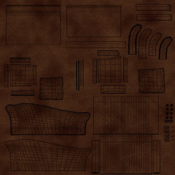 lwo sofa leather patterns