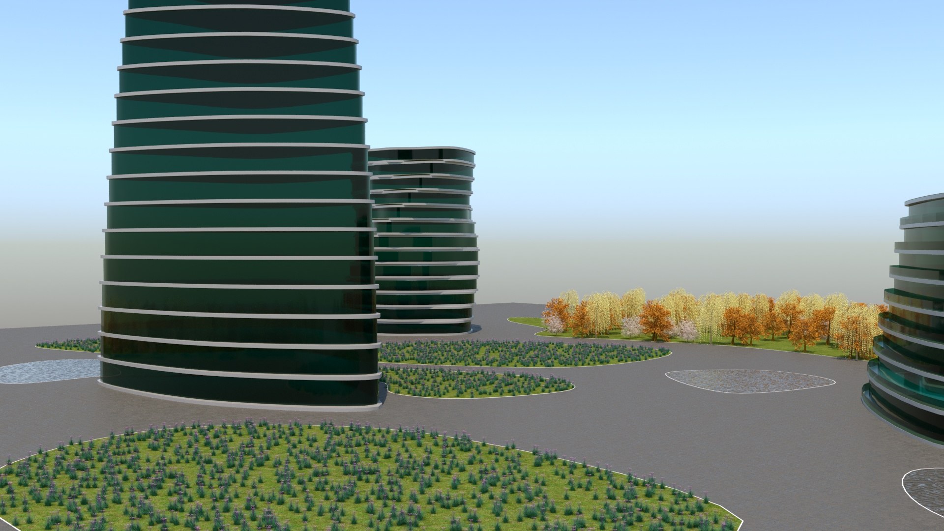 Parametric Buildings Model - TurboSquid 1980727