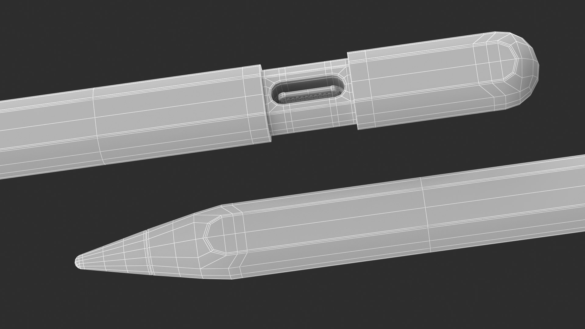 3D Model Apple Pencil USB-C 3D Model - TurboSquid 2147493