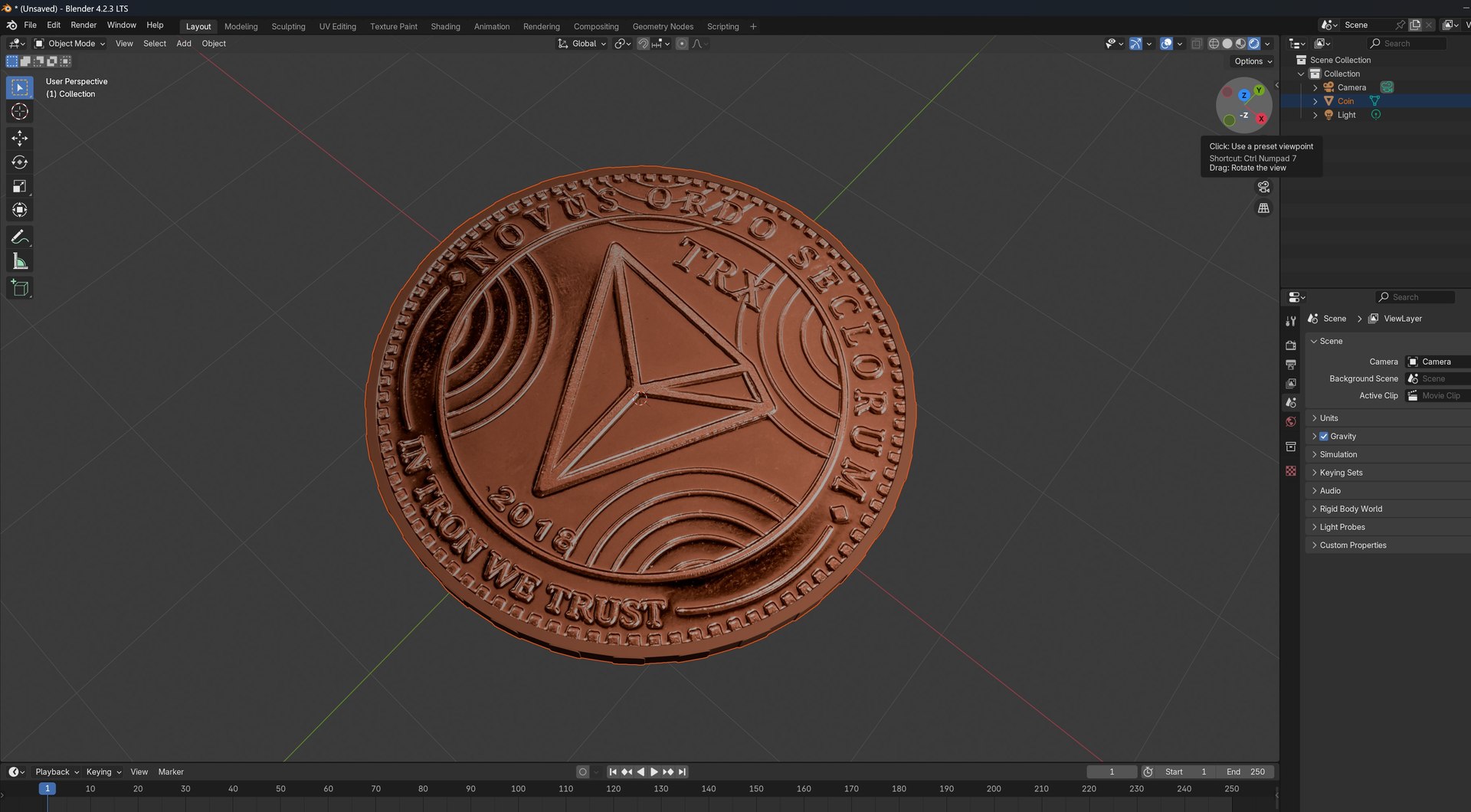 3D Tron Coins Bundle Model - TurboSquid 2413054