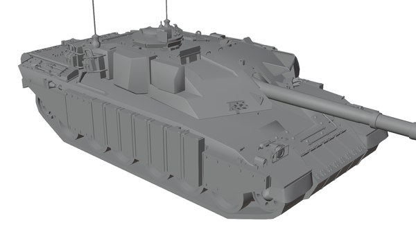 Challenger 2 Tank model - TurboSquid 1852709