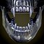 Steel Skull Fangs 3d Model