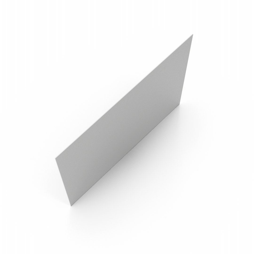 Photo Paper Frame 3D Model - TurboSquid 2280639