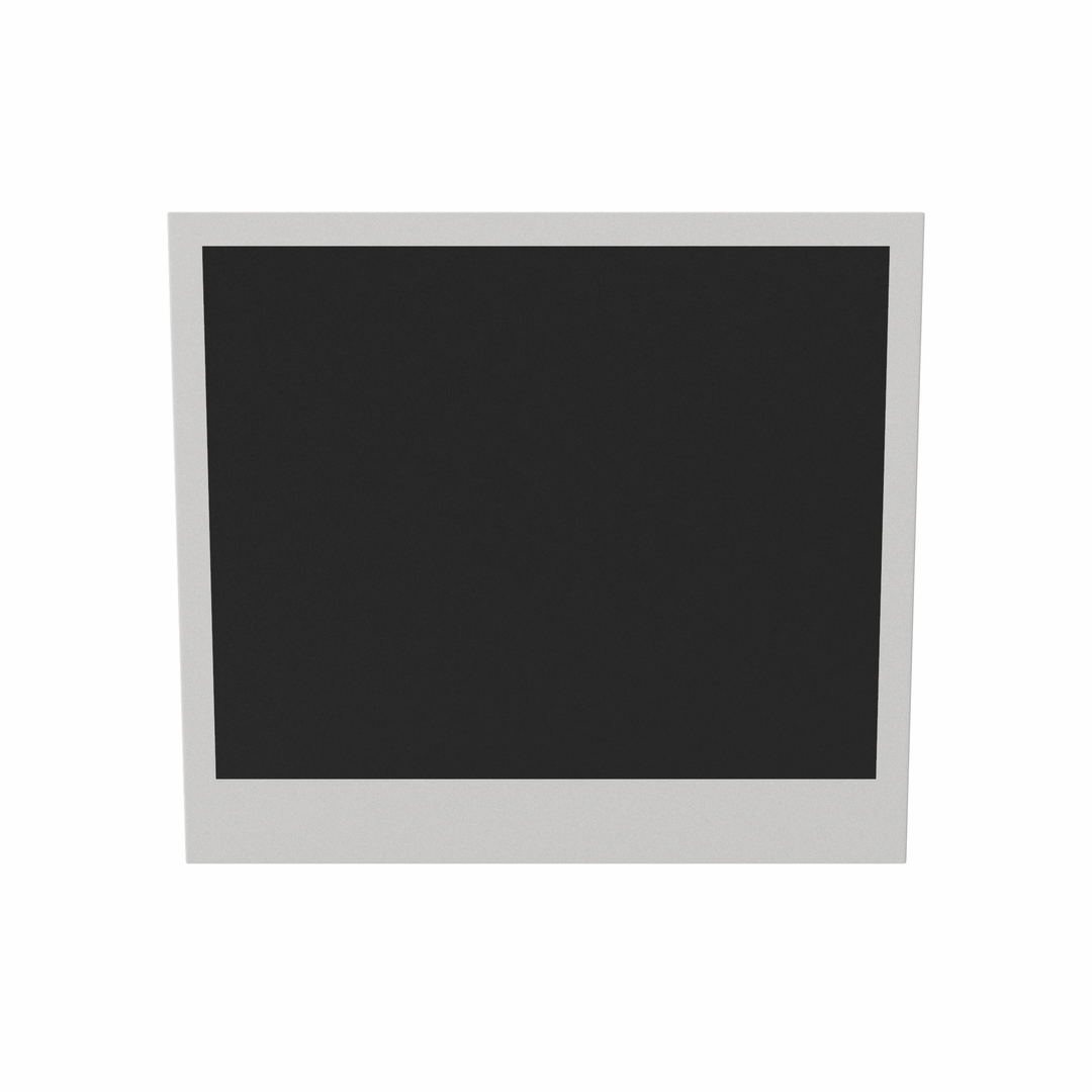 Photo Paper Frame 3D Model - TurboSquid 2280639