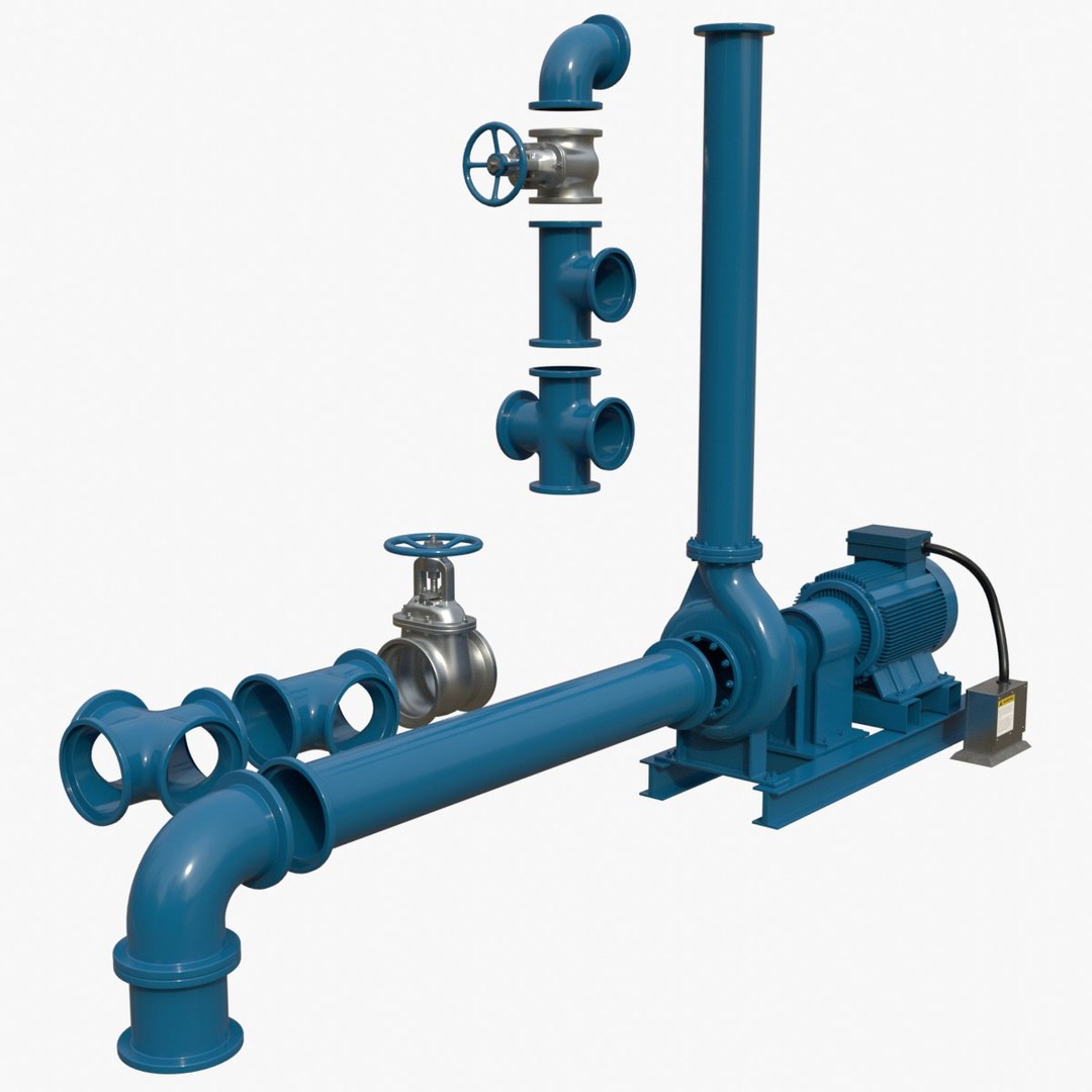 Water Pump 3A 3D model - TurboSquid 1996761