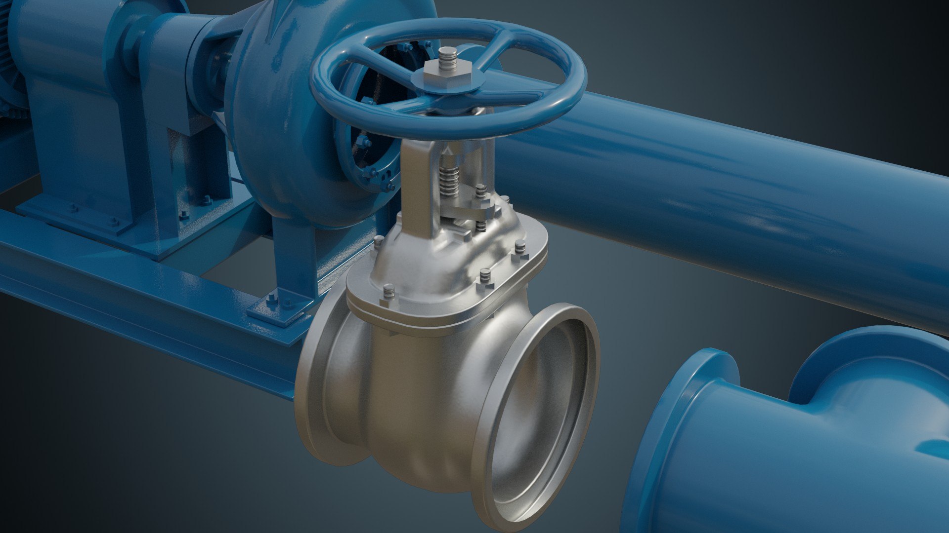 Water Pump 3A 3D model - TurboSquid 1996761