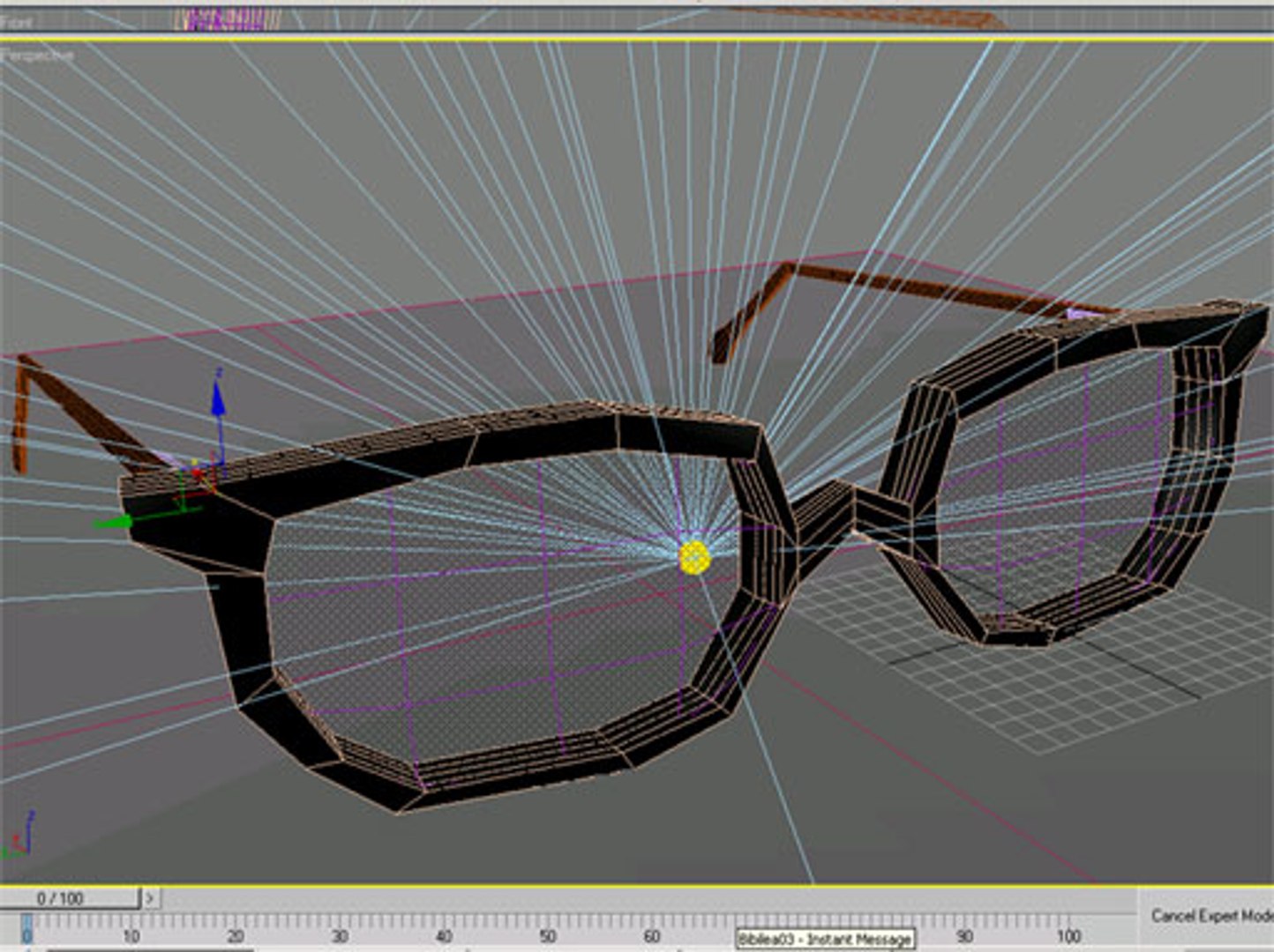glasses 3d model