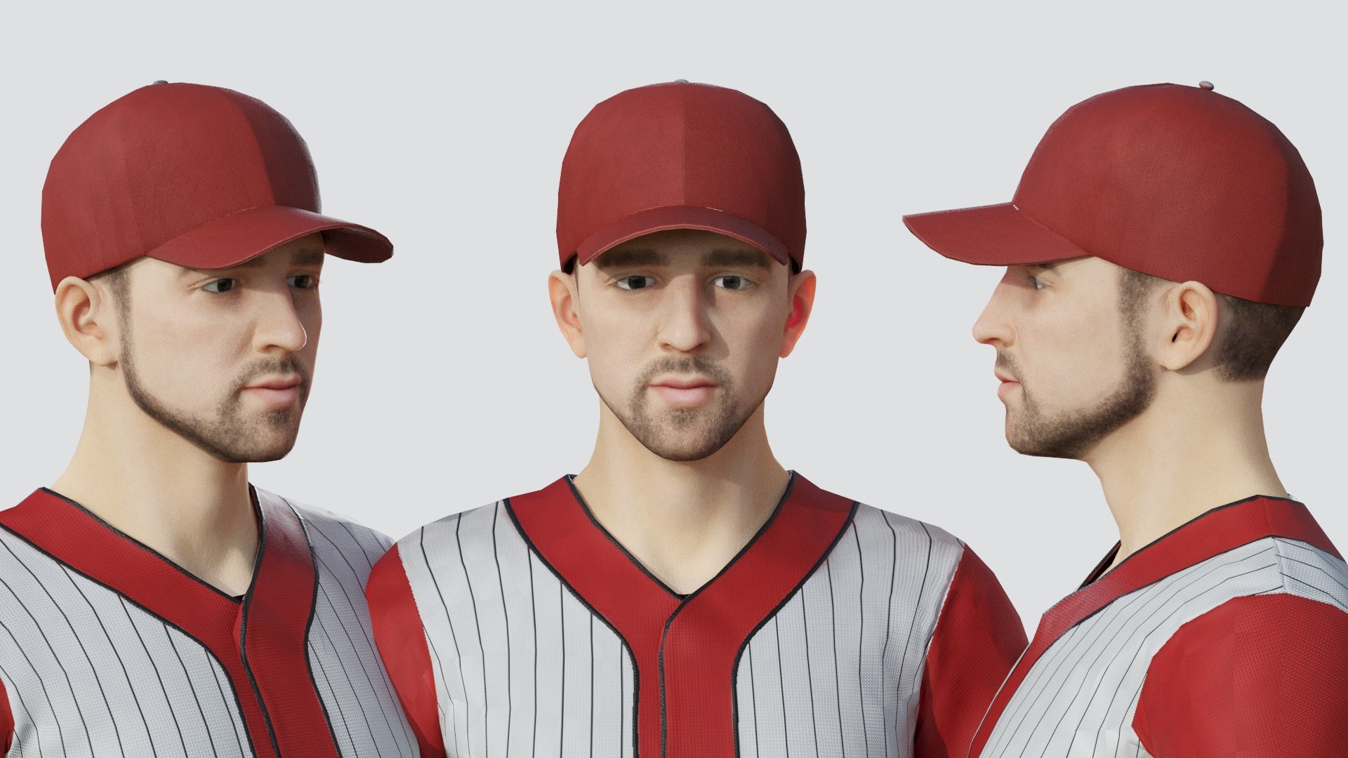 3D Baseball Player Model - TurboSquid 1949621