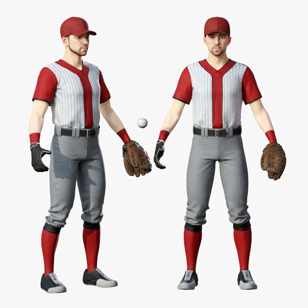 Baseball player 3D 모델 - TurboSquid 1949621