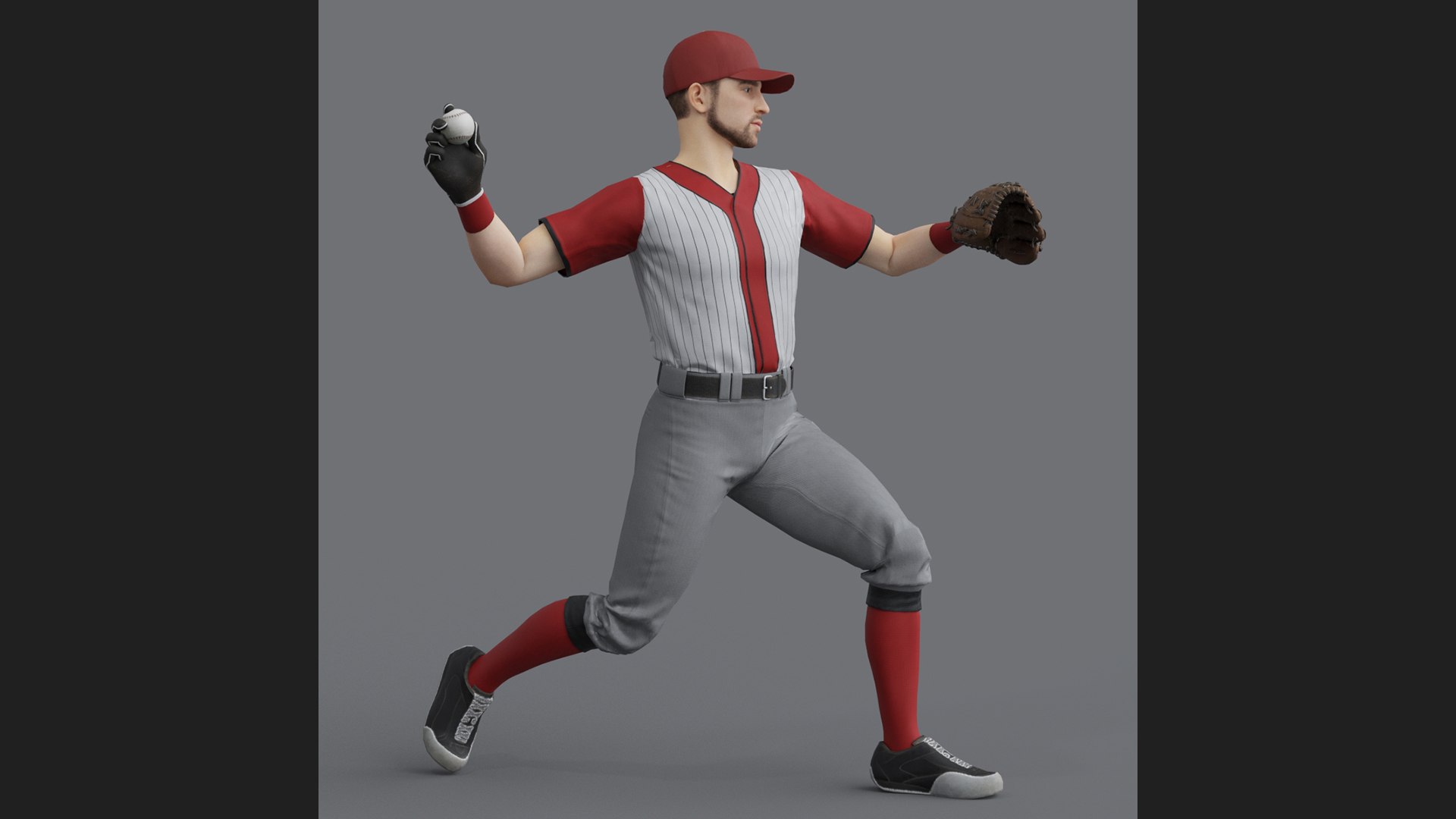 3D Baseball Player Model - TurboSquid 1949621