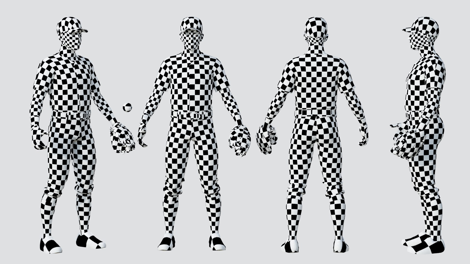 3D Baseball Player Model - TurboSquid 1949621