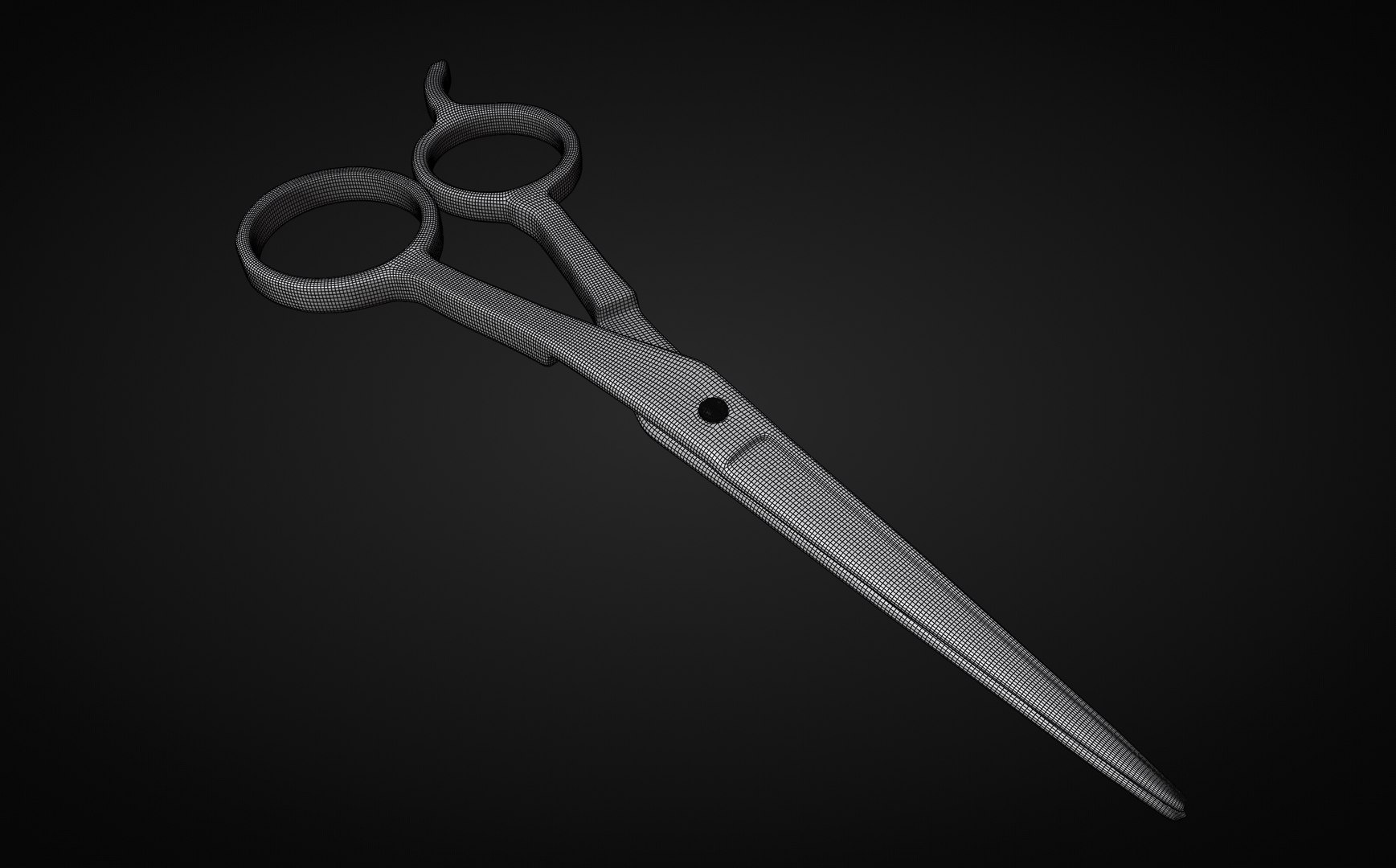 3D Stainless Steel Scissors High Quality - TurboSquid 2388277